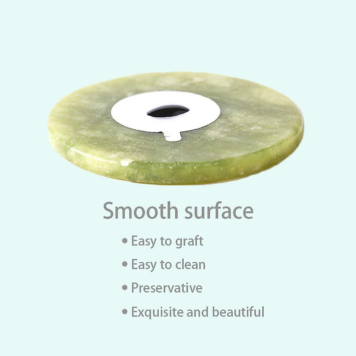 900 PCS 1 Inch Disposable Eyelash Glue Holder Pallet Stickers Pads Waterproof Glue Aluminum Foil Stickers with 2 PCS Eyelash Extension Jade Stone