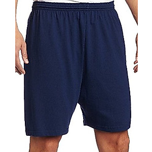 Soffe Heavy Weight Navy Jersey Short-MEDIUM