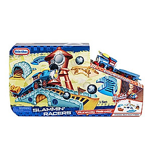 Little Tikes Slammin' Racers Runaway Railroad Set & Train with Sounds