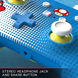 PowerA Enhanced Wired Controller for Nintendo Switch - Mario Pop Art