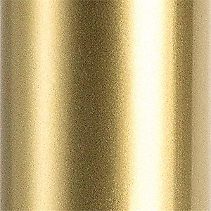 Henn&Hart 43" Wide Square Coffee Table in Brass, Modern coffee tables for living room, studio apartment essentials