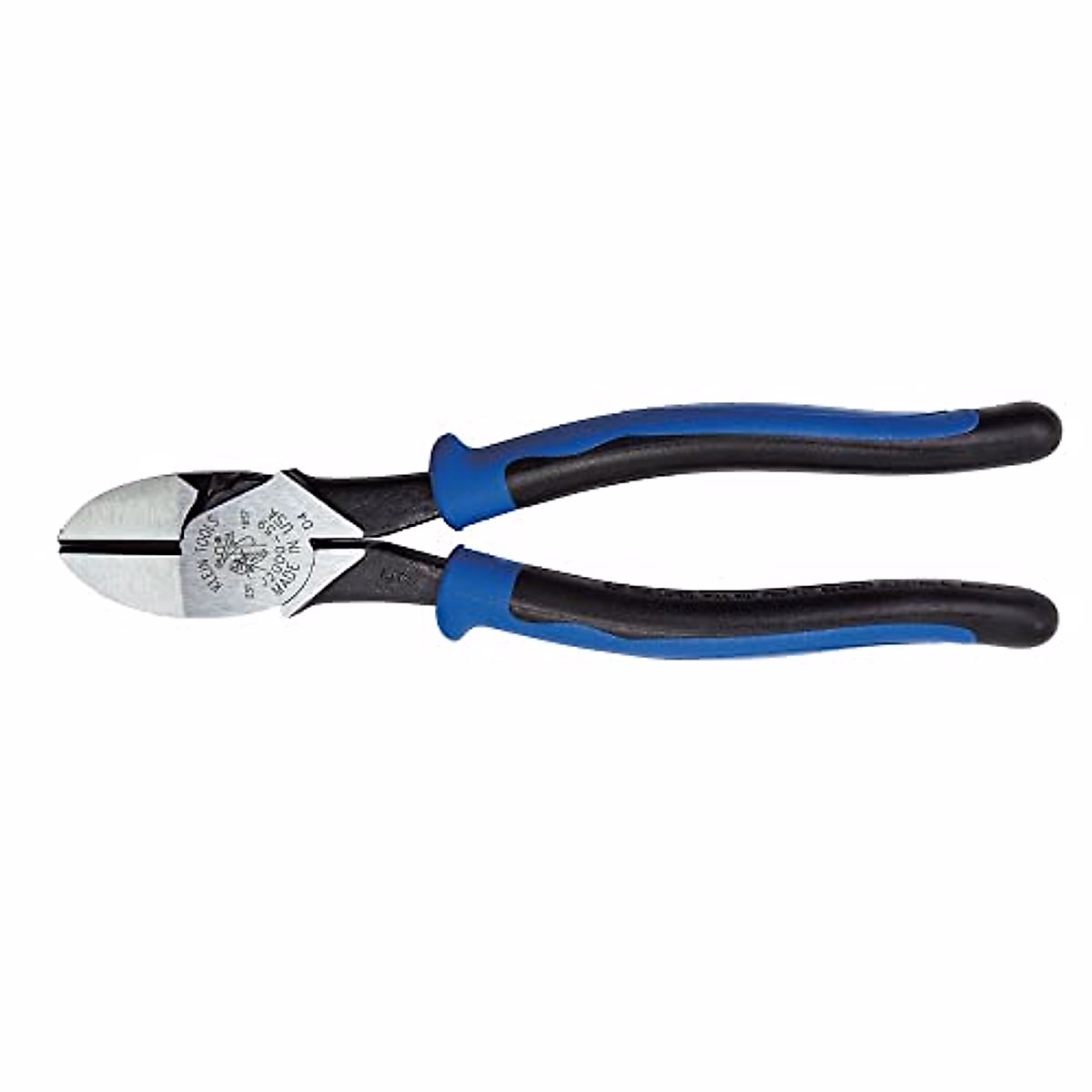 Klein Tools J2000-59 Pliers, Diagonal Cutting Journeyman Pliers with High-Leverage Design, Larger Head and Extra Long Blades, 9-Inch