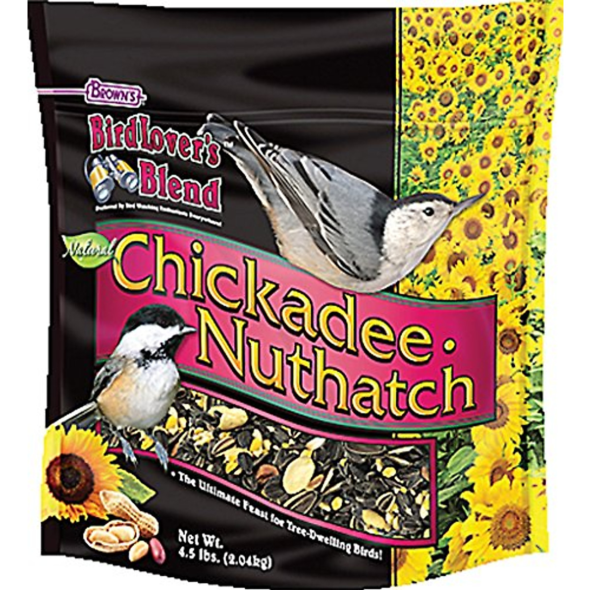 F.M. Brown'S Bird Lover'S Blend, 4-1/2-Pound, Chickadee/Nuthatch