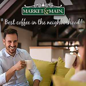 Market & Main OneCup, Salted Caramel, Compatible with Keurig K-cup Brewers, 12 Count