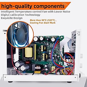NICE-POWER DC Power Supply Adjustable Variable 3Digital LED Display Adjustable Regulated Switching Power Supply Digital (30V 10A)