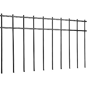 Garden Fence 15 Pack, Rustproof Wire Dog Fences for Yard, No Dig Fence Panel Animal Barrier 20x10-inch, Decorative Metal Fencing Rabbits Fences, Garden Fencing for Landscape Patio Outdoor Décor