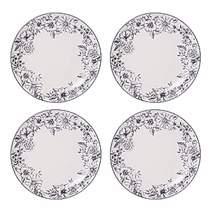 Pfaltzgraff Gabriela Gray 16-Piece Stoneware Dinnerware Set, Service for 4 - ,Gabriela Grey
