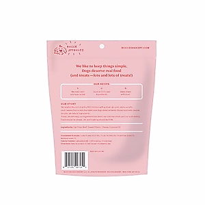 Bocce's Bakery - Limited Edition Wheat-Free Dog Treats, Burgers & Fries Biscuits, 5 oz