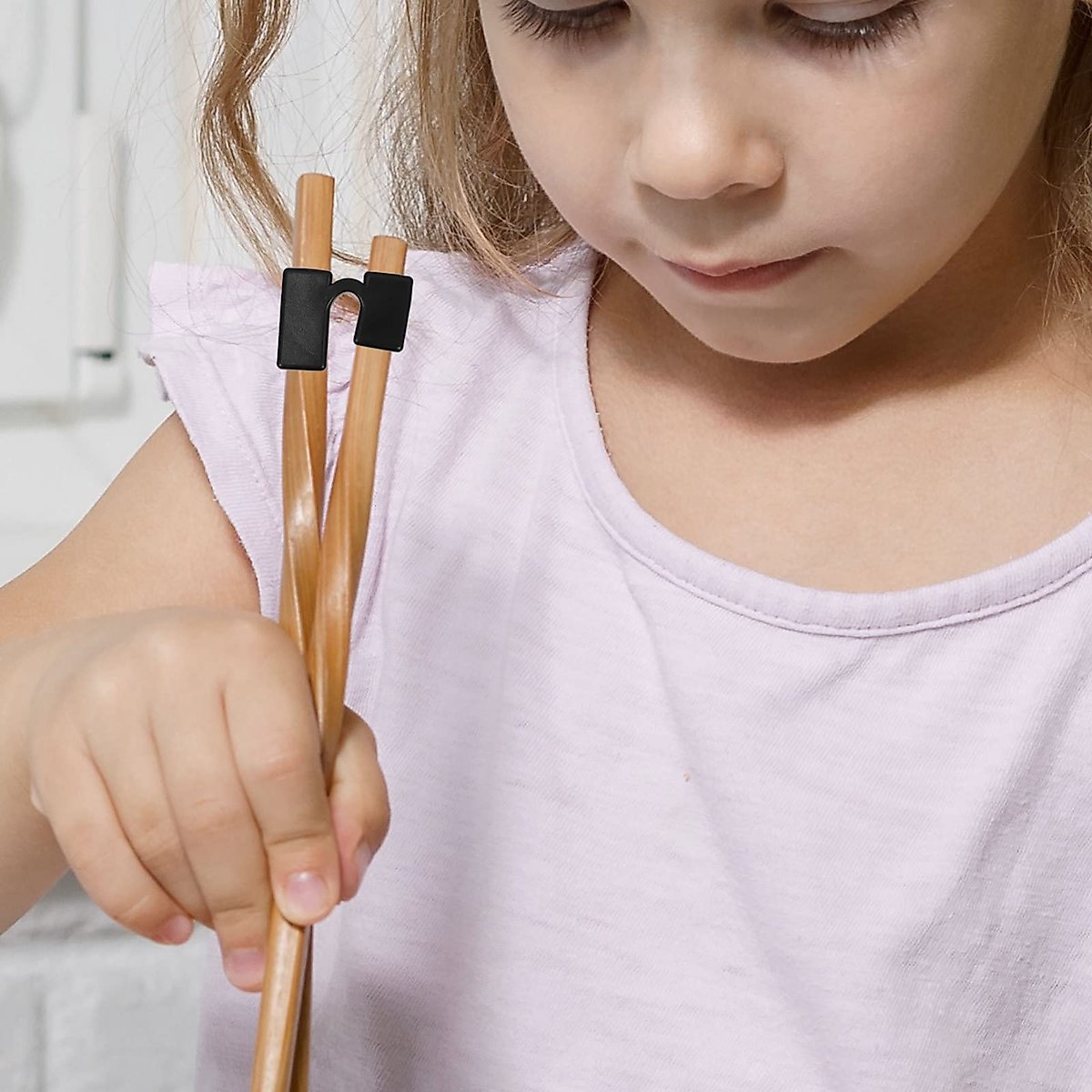 TOPBATHY Training Chopsticks Reusable Chopstick Helpers Training：10PCS Chopsticks Hinges Connector Right or Left Handed Chopsticks Helper Beginners for Beginners, Trainer, Seniors