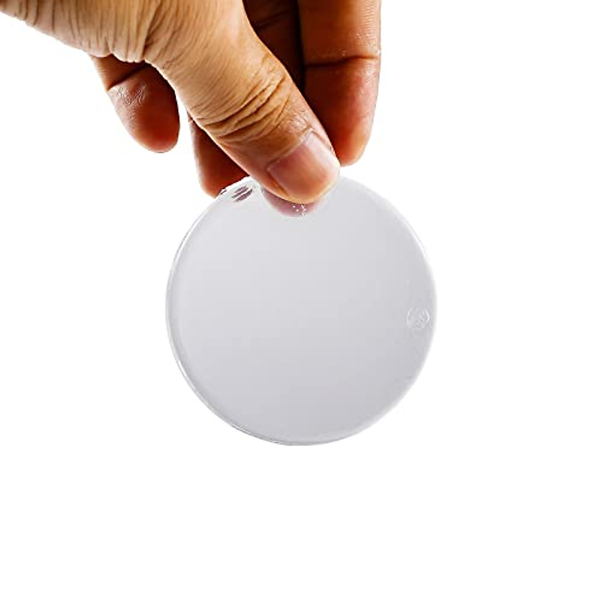 Qchengsan Ankle Gel Discs, Ankle Gel Pads for Boots, Skate Ankle Gel Discs Cushion Pads Ankle Protector Brace Skate Accessories for Ice Skating Hockey Riding Ski Ankle Protection