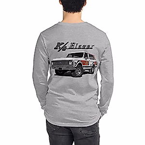 JG Infinite Retro Chevy Blazer K5 Feathers Unisex Long Sleeve Tee Athletic Heather