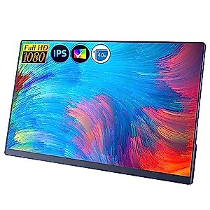 Fogcroll Laptop Screen Extender - IPS HD 1080P Dual 13.3-inch Display Laptop Screen, Suitable for Laptops, Macs, Gaming Laptops, PS4 Games, PS5 Games, Phones, Switches, Xboxes