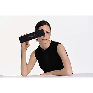 GANALUX 18K Gold Plated Curb Chain Bracelet for Women, Bold Chunky Jewelry Made in Korea (Bold-Small)