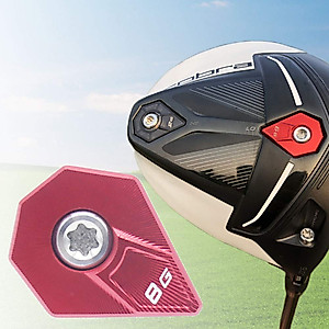 HISTAR 1pcs Golf Weight Screw for Cobra F9 Driver Head Weight 8g (Red)