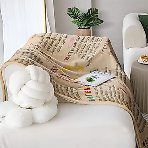 elseven 50th Birthday Gifts for Women or Men 50th Birthday Gifts 50th Birthday Gift Ideas 1973 Birthday Gifts 50 Year Old Gifts for Women Turning 50 Throw Blanket 60 x 50 Inch