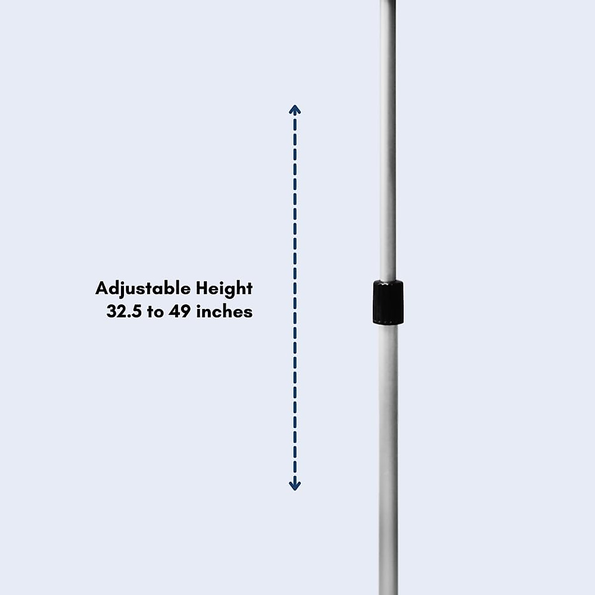 BV Medical Clock Mobile Rolling Stand Manual Blood Pressure Monitor Aneroid Sphygmomanometer