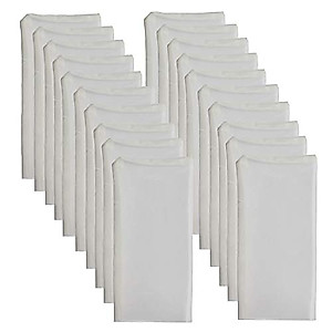 Dulytek Premium Nylon 20 Pcs Rosin Filter Bags, 100 Micron, 2" x 4", Double-Stitching, Zero Blowouts, Made in the USA