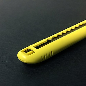 NT Cutter ABS Grip 30-Degree Multi-Blade Cartridge Knife (A-553P),Yellow