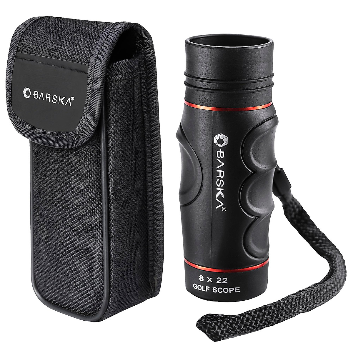 Barska Blueline 8x22 Waterproof Golf Scope Monocular with Built-in Internal Distance Reticle