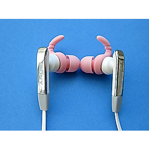 6pcs (PK-NSTB) Left and Right Side Stabilizers Fins Wing Adapters Eartips Compatible with in Ear Earphones with 4mm to 6mm Nozzle Attachment