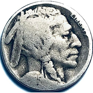 1925 S Buffalo Indian Nickel Seller Good
