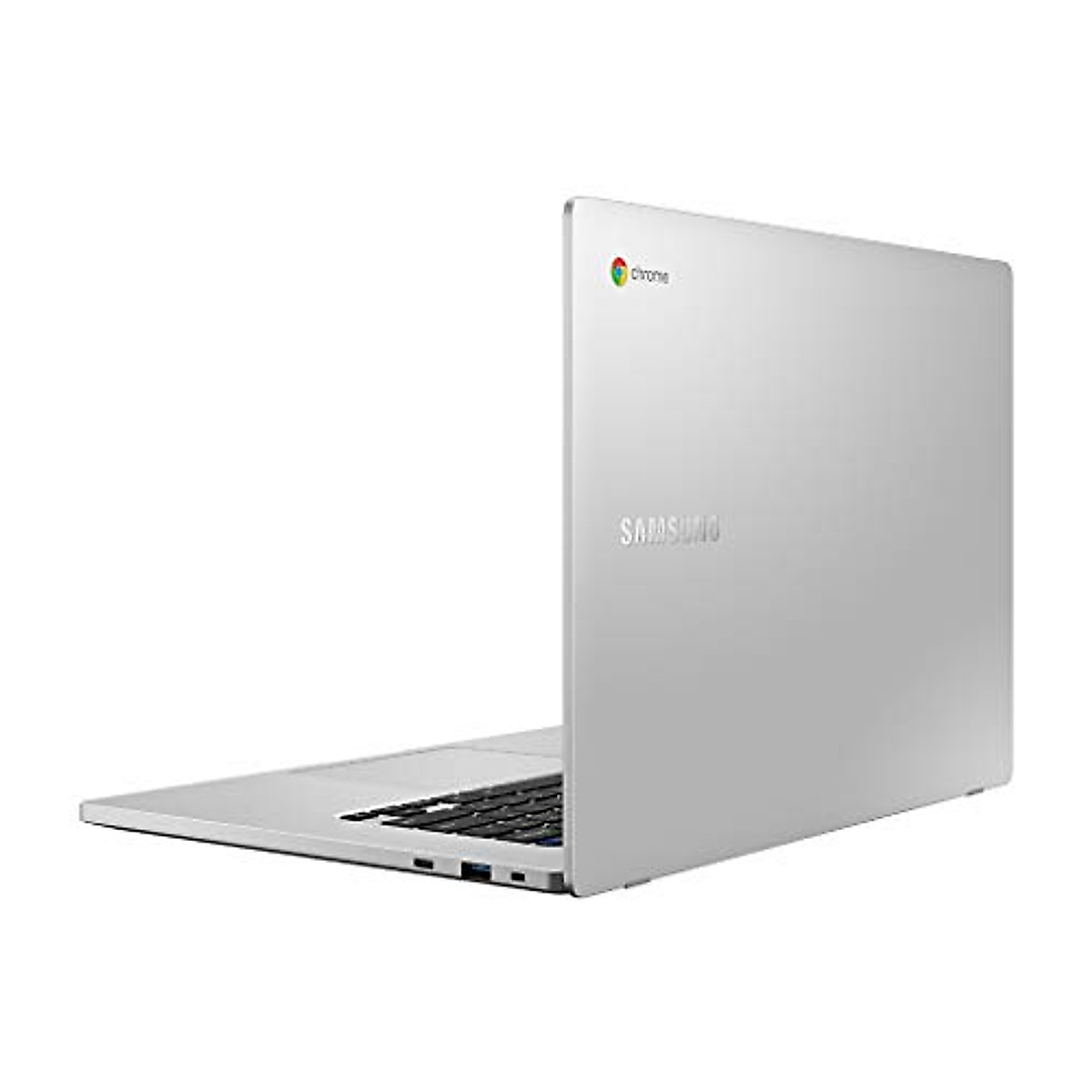 SAMSUNG XE350XBA-K01US Chromebook 4 + Chrome OS 15.6" Full HD Intel Celeron Processor N4000 4GB RAM 32Gb Emmc Gigabit Wi-Fi, Silver