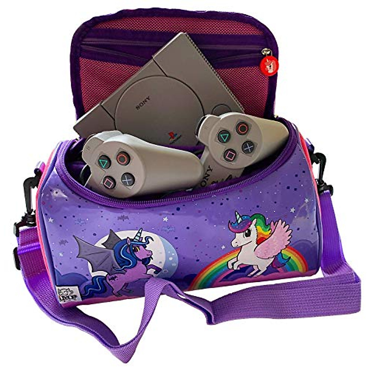 Unicorn Friends Carry All Deluxe Storage Case (Nintendo Switch)