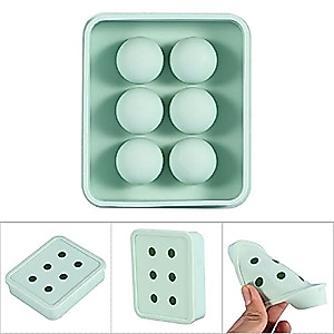 Silicone Ice Cube Tray Jewelry Piece Mould Bracelet Necklace Pendant Bead Craft Silicone Mold Making Tool BallIdeal Choice for Summer (Sphere)