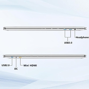 FUNYET 16 Inch Laptop Computer, Gaming Laptop, 16GB RAM 512GB SSD, Intel 12th Gen N95 Processor(up to 3.4GHz), FHD 1920 * 1200, 180 Angle Opening, Fingerprint Unlock, Backlit Keyboard, Windows 11 Pro