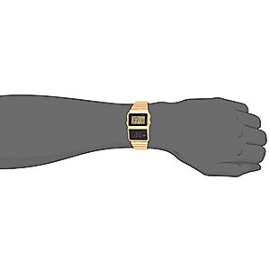 Casio #DBC611G-1D Men's Gold Tone 25 Memory Calculator Databank Watch