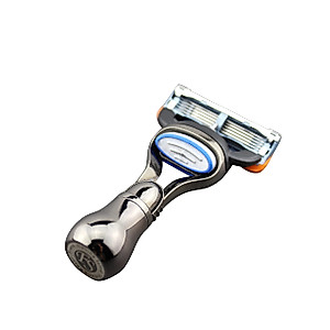 Men's Mini Handle Protable Travel Shaving Razor Wallet Razor Razor W/ Travel Case