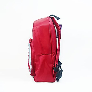 FJyuanqi School & Travel Backpack Laptop Backpack for Boys & Girls with Adjustable Strap Casual Daypack Hiking Bag 15 Inch - (Red Shark)