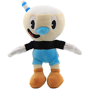 Blue & Red Cup Plush Figure Toy Stuffed Toy Doll for Kids Children -2pc/Set