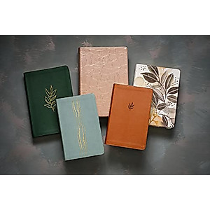 NLT Super Giant Print Bible, Filament Enabled (LeatherLike, Blush Floral, Red Letter): DaySpring Signature Collection