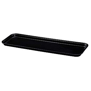 Cambro 8302MT110 Black 8" x 30" x 2" Market Tray
