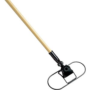 Rubbermaid Commercial Products Snap-On Wire Dust Mop Frame, 24-inch, Compatible with Snap-On Mop Handle for Floor Cleaning Home/Kitchen/Bathroom/Lobby/Office/Restaurant