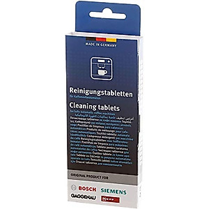 Bosch Cleaning Tablets 311769 311970 For Coffee Machine