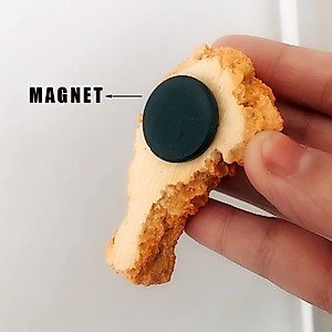 Simulation Fast Food Refrigerator Magnets, Resin Fried Chicken Wings Legs Fridge Magnets, Home Office Whiteboard Magnets Map Magnets Fridge Stickers