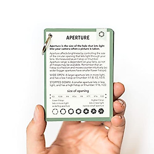 Photography Cheat Sheet Cards (Set of 2 Decks) - DSLR Camera Photography and Composition/Lighting Sets - Plastic Reference Cards | Snap Happy Mom (Classic)