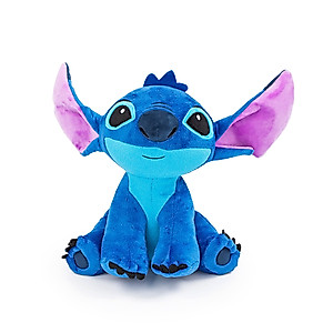 Disney Lilo & Stitch Tropical & Cool Mini Pillow Buddy and 46 Inch x 60 Inch Throw Set - Kids Super Soft 2 Piece Blanket Set (Official Product)