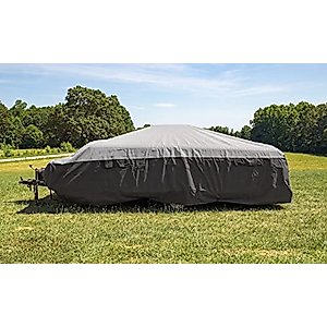 Camco ULTRAGuard RV Cover | Fits Pop-Up Campers 10 to 12-feet | Extremely Durable Design that Protects Against the Elements | (45762)