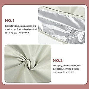 HANABASS Small Grill Cover BBQ Grill Cover Drawstring Grill Cover Garden Grill Cover Cover Round Grill Cover