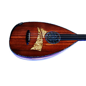 Special Turkish Louta Lute Lavta String Musical Instrument MUL-6 By Miras Lute