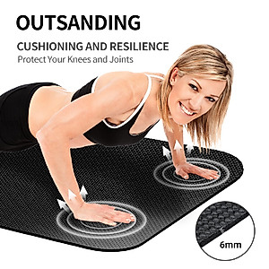 EVEME Extra Large Yoga Mat 96" x 32" x 1/4 inch, Workout mats for home gym,Exercise mats for home workout,Yoga mat thick large wide,Large exercise mats for home gym,Fitness equipment mat (96" x 32")