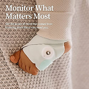 Owlet Dream Sock - Smart Baby Monitor View Heart Rate and Average Oxygen O2 as Sleep Quality Indicators. Wakings, Movement, and Sleep State. Digital Sleep Coach - Mint (Renewed)