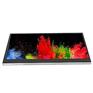 Hosi Travel Monitor, UHD 3840x2160 60Hz Rate Portable Monitor 15.6 Inch 100‑240V Auto Rotation for Type C (US Plug)