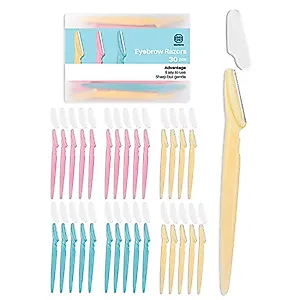 Eyebrow Razor for Women, 30 Pcs Dermaplane Razor for Women Face, Multipurpose Face Razors for Women and Men by MoHern