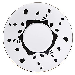 Luycho] Angled Mirror Cup & Saucer_Panda Dalmatian_11oz