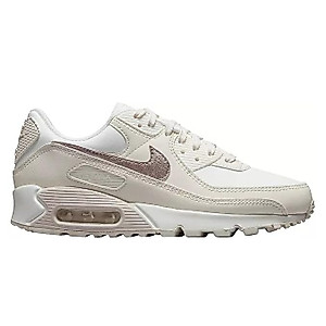 Nike Women's Air Max 90 Shoe, Sail/Pink Sz 7.5…