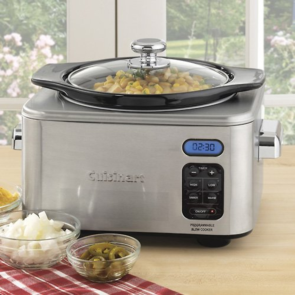 Cuisinart 6.5 Quart Programmable Slow Cooker with Multiple Cooking Options
